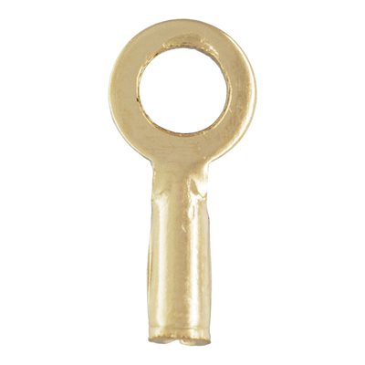 Crimp Endcap w / Ring (0.48mm ID)
