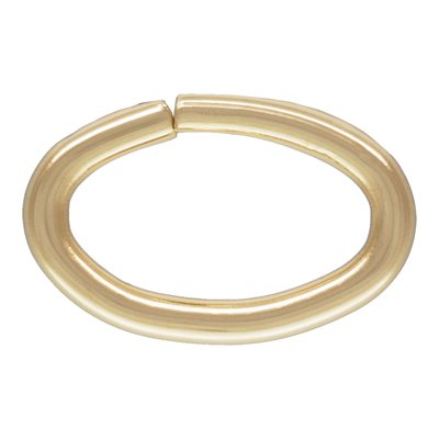 Oval Jump Ring 20.5ga 0.76x4.1x6.4mm