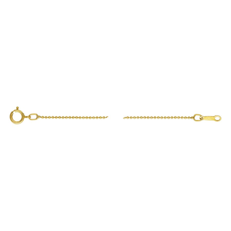 16" 1.0mm Bead Chain